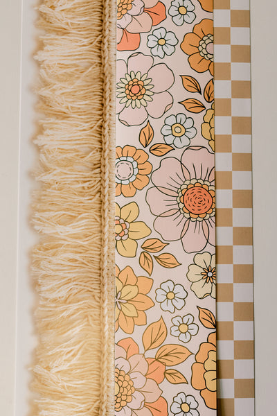 That 70s Floral | Bulletin Board Border | Schoolgirl Style