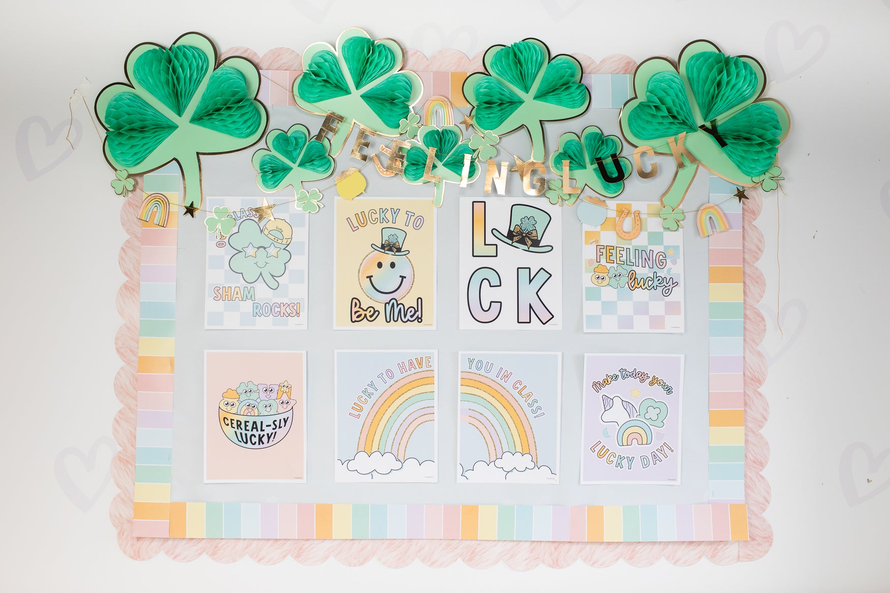 Lucky Charms Mini Posters | St. Patricks Day Classroom Decor | Schoolg ...