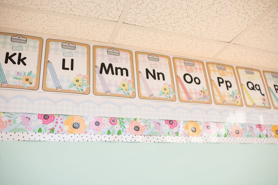 Classroom Alphabet Lines | Schoolgirl Style