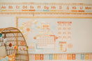 Groovy Retro Rainbow Calendar Bulletin Board Set | Good Vibes ...