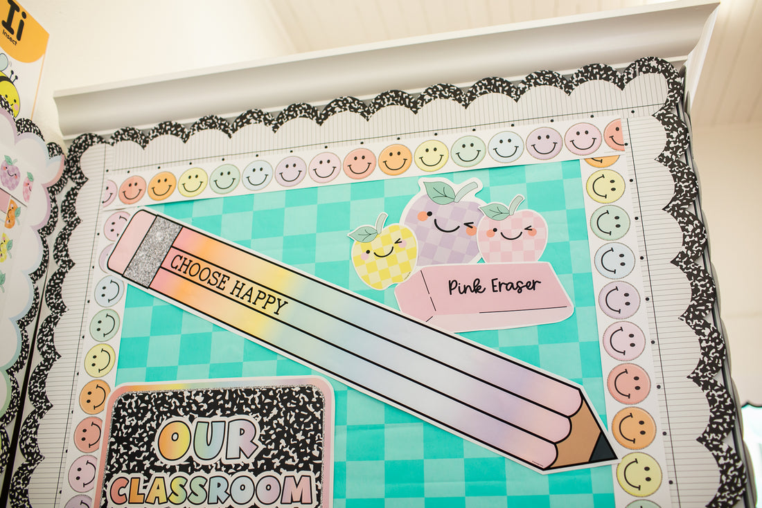 Senior Year Composition Notebook Bulletin Board Border – Schoolgirl Style