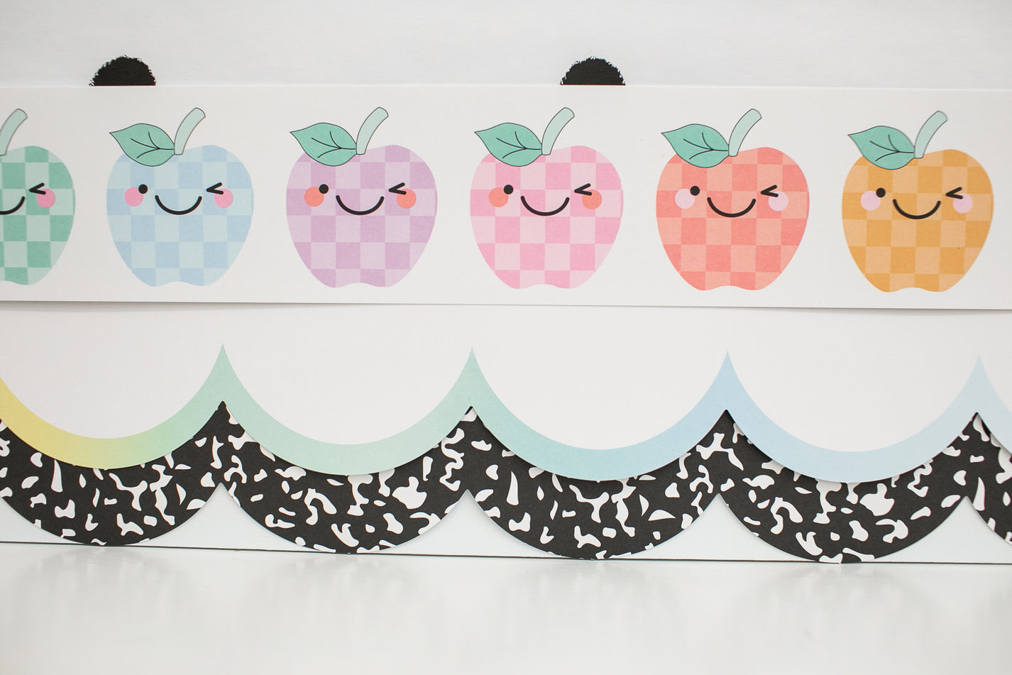 Senior Year Composition Notebook Bulletin Board Border – Schoolgirl Style