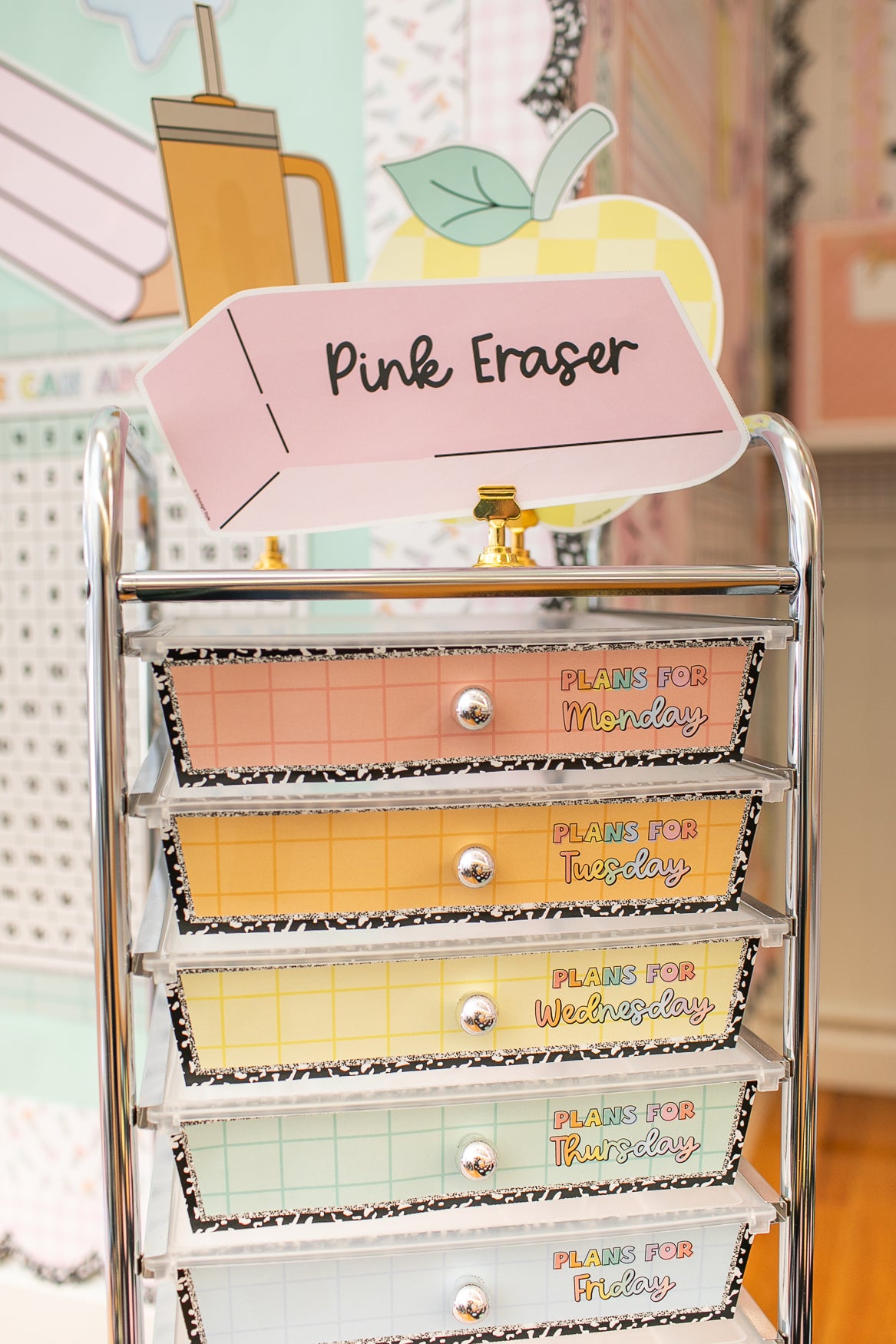 Saved By The Pastel Full Printable Classroom Decor Bundle – Schoolgirl ...