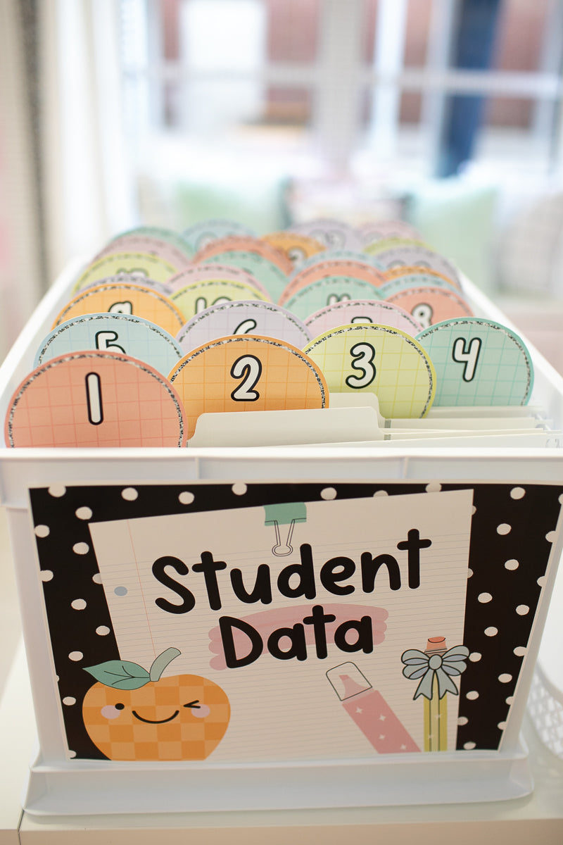 Saved By The Pastel Full Printable Classroom Decor Bundle – Schoolgirl ...
