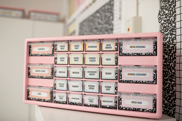 Tool Box Labels | Saved By The Pastel | Printable Classroom Decor | Sc ...