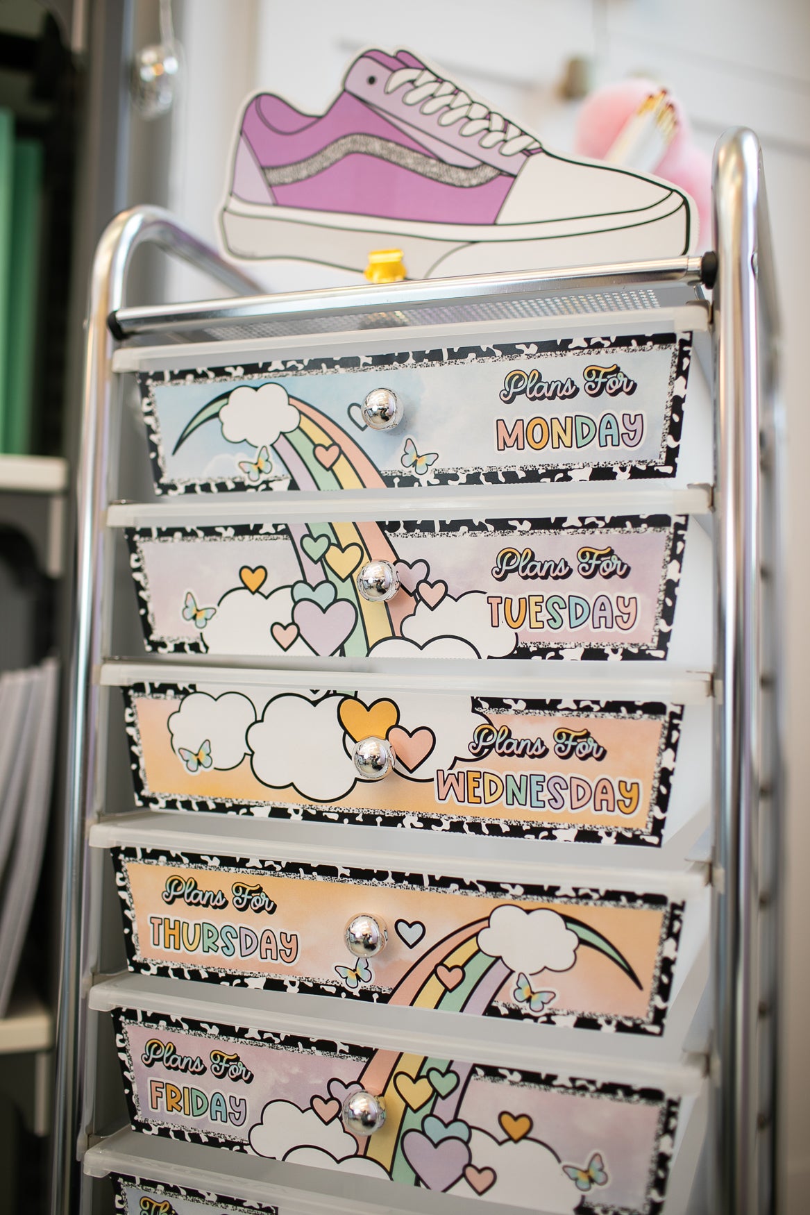 Shimmer Pop | Pastel 90's Aesthetic Classroom Decor | Schoolgirl Style ...