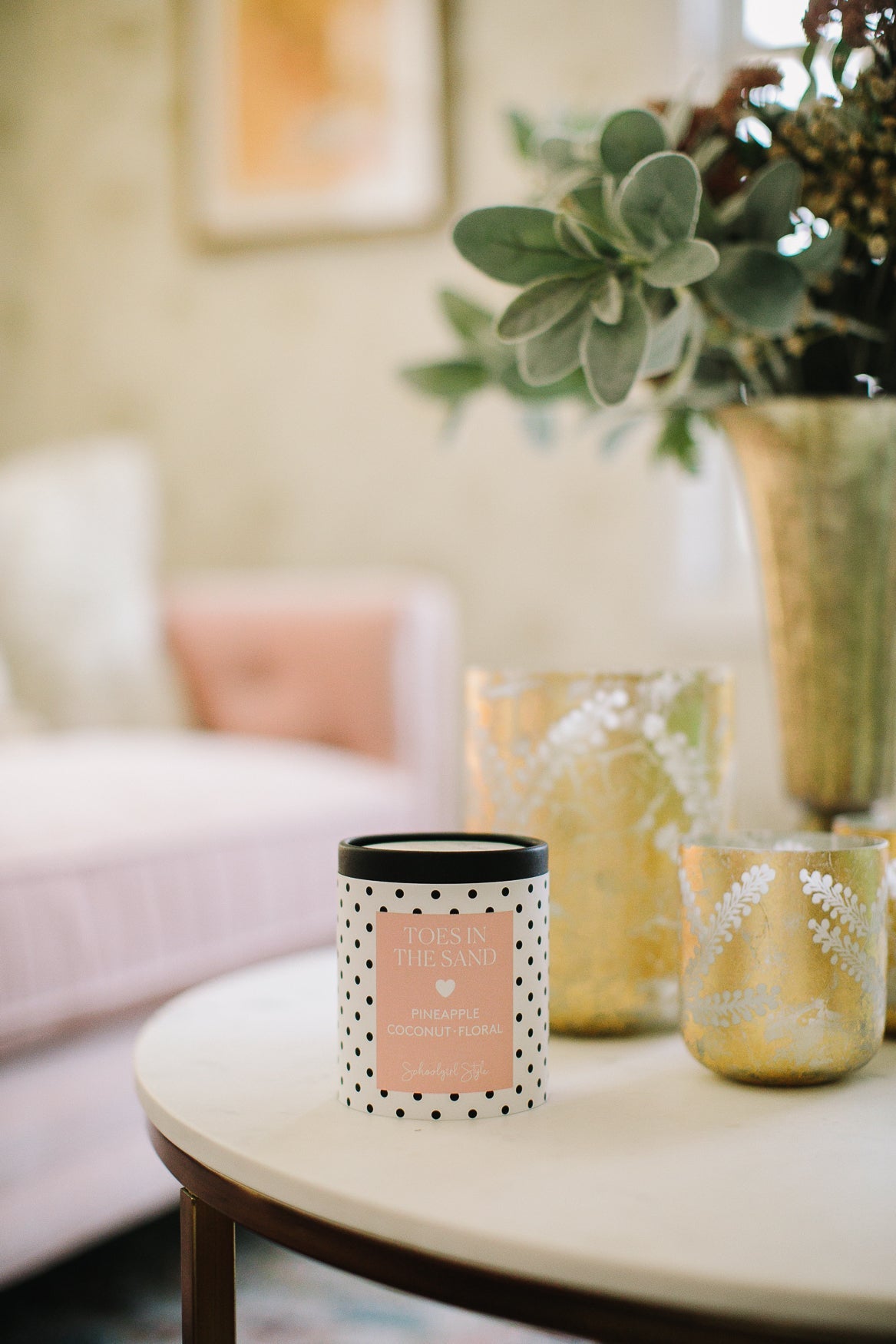 Pineapple Coconut Non Toxic Candle | Toes in the Sand | StyleHouse Des ...