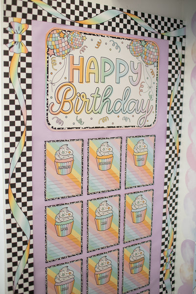 Birthday | Bulletin Board Set | Shimmer Pop | Schoolgirl Style