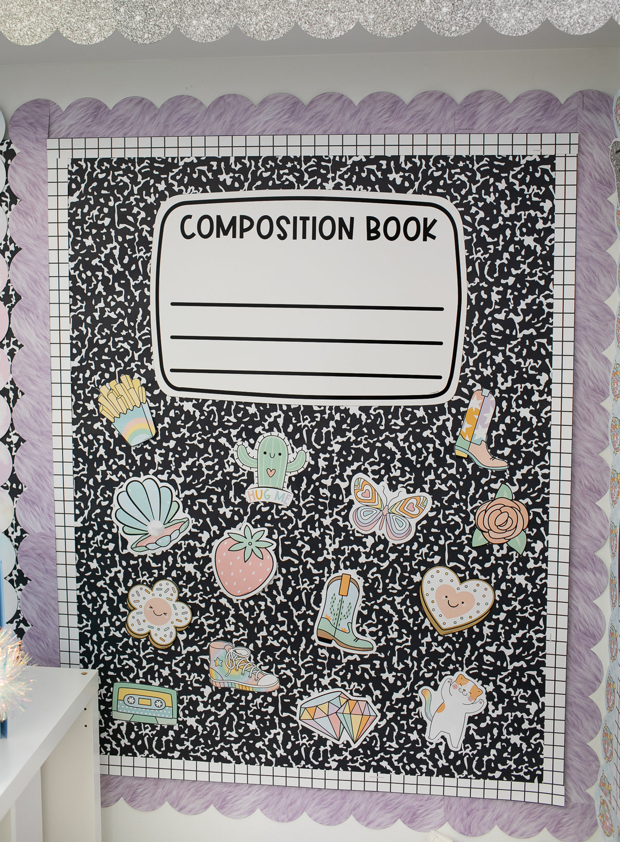 'Senior Year' Composition Notebook Bulletin Board Paper | Schoolgirl S ...