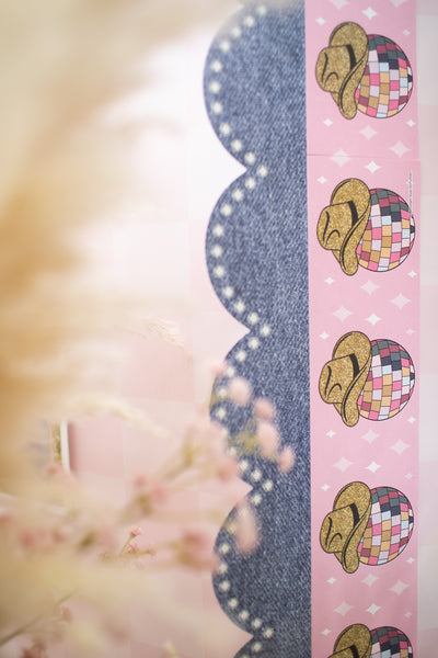 Western Disco Party | Bulletin Board Borders | Schoolgirl Style