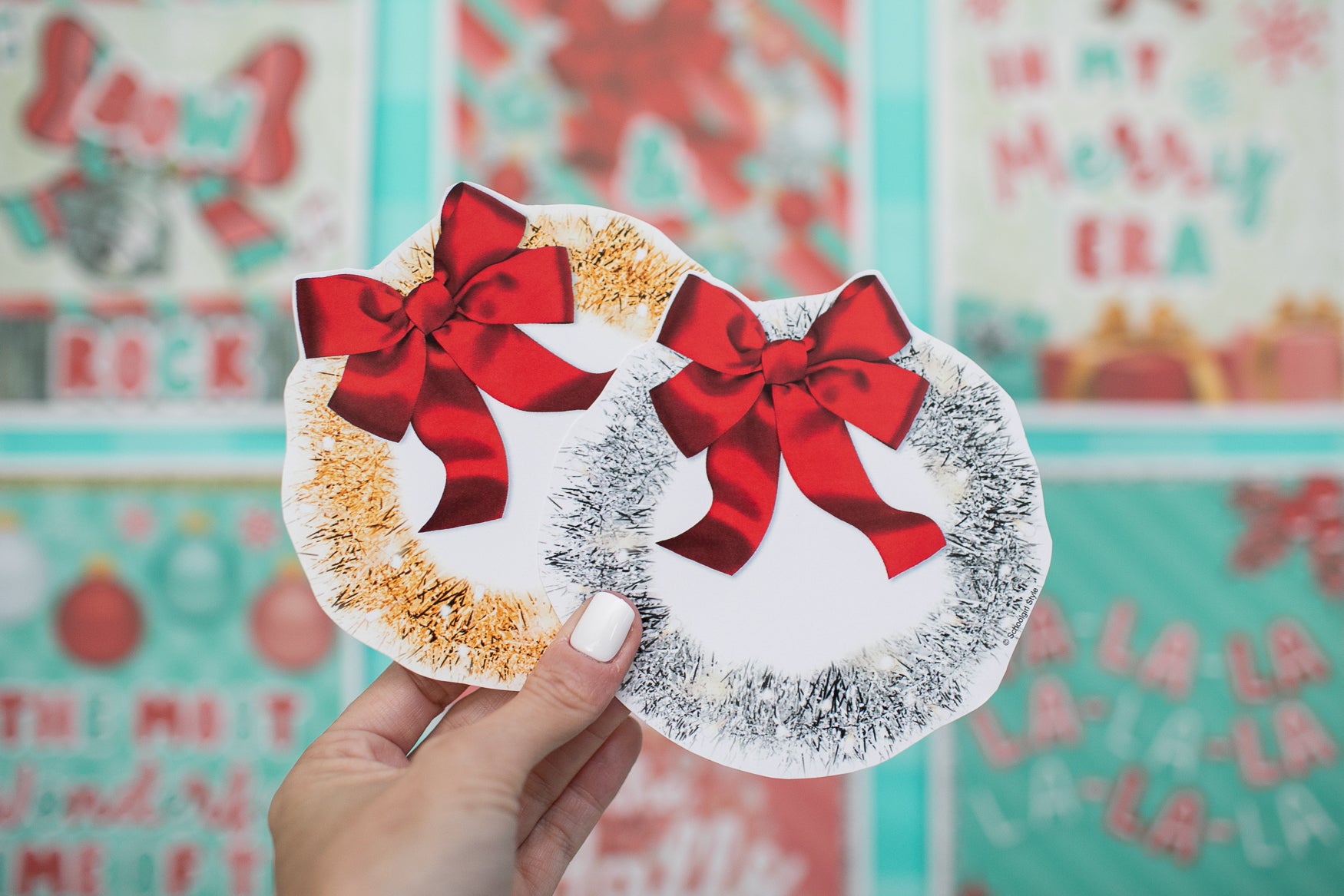 Printable Christmas Classroom Decor – Schoolgirl Style
