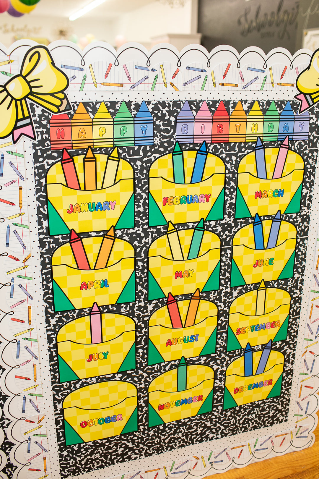 Printable Classroom Decor – Schoolgirl Style
