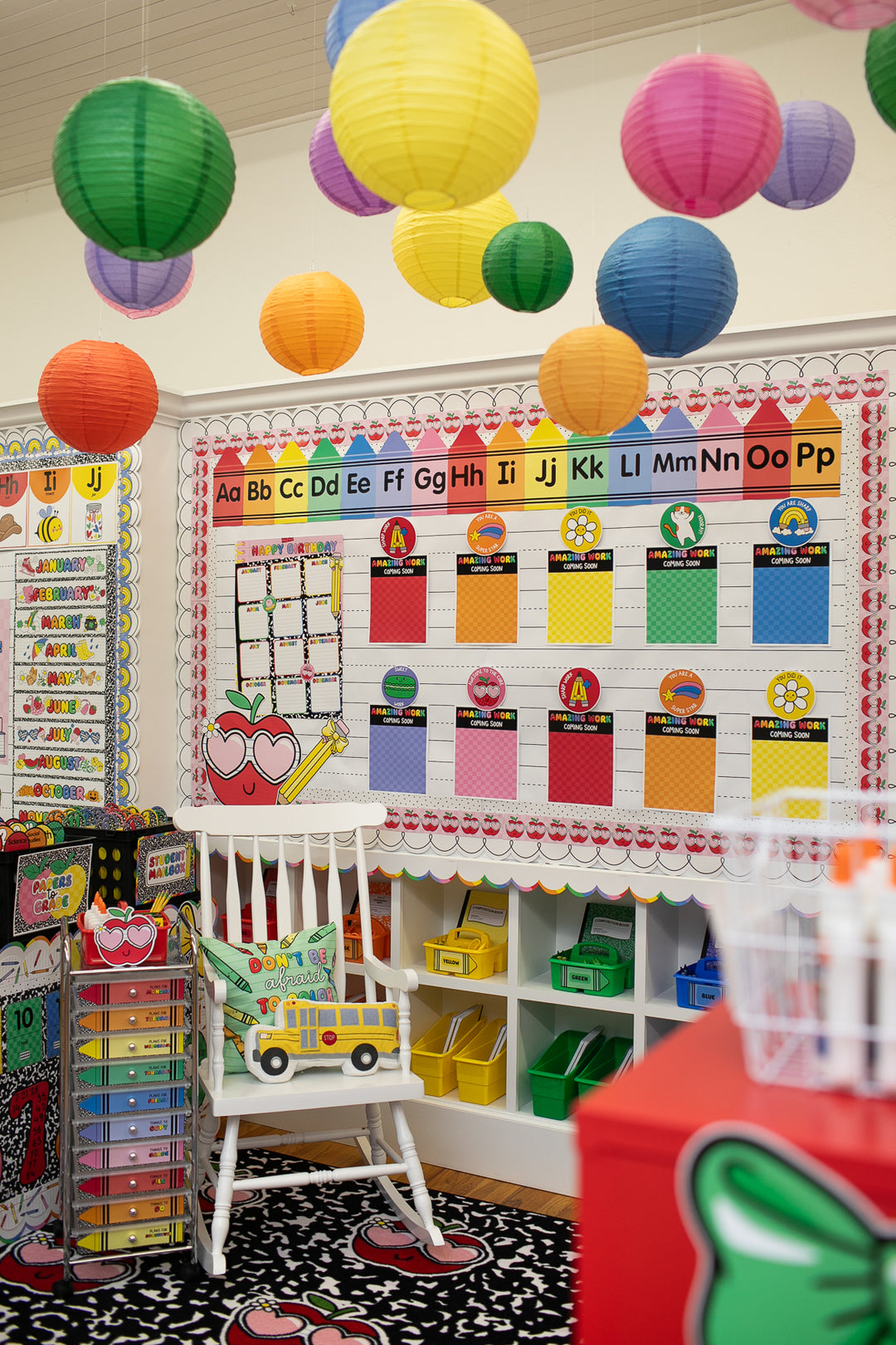 Rainbow Classroom Decor- School Days Lookbook – Schoolgirl Style