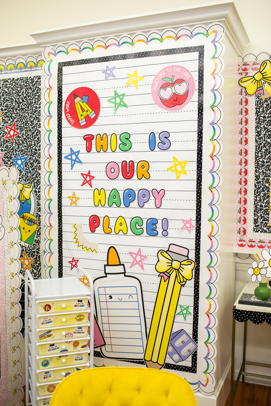 Rainbow Classroom Decor- School Days Lookbook – Schoolgirl Style