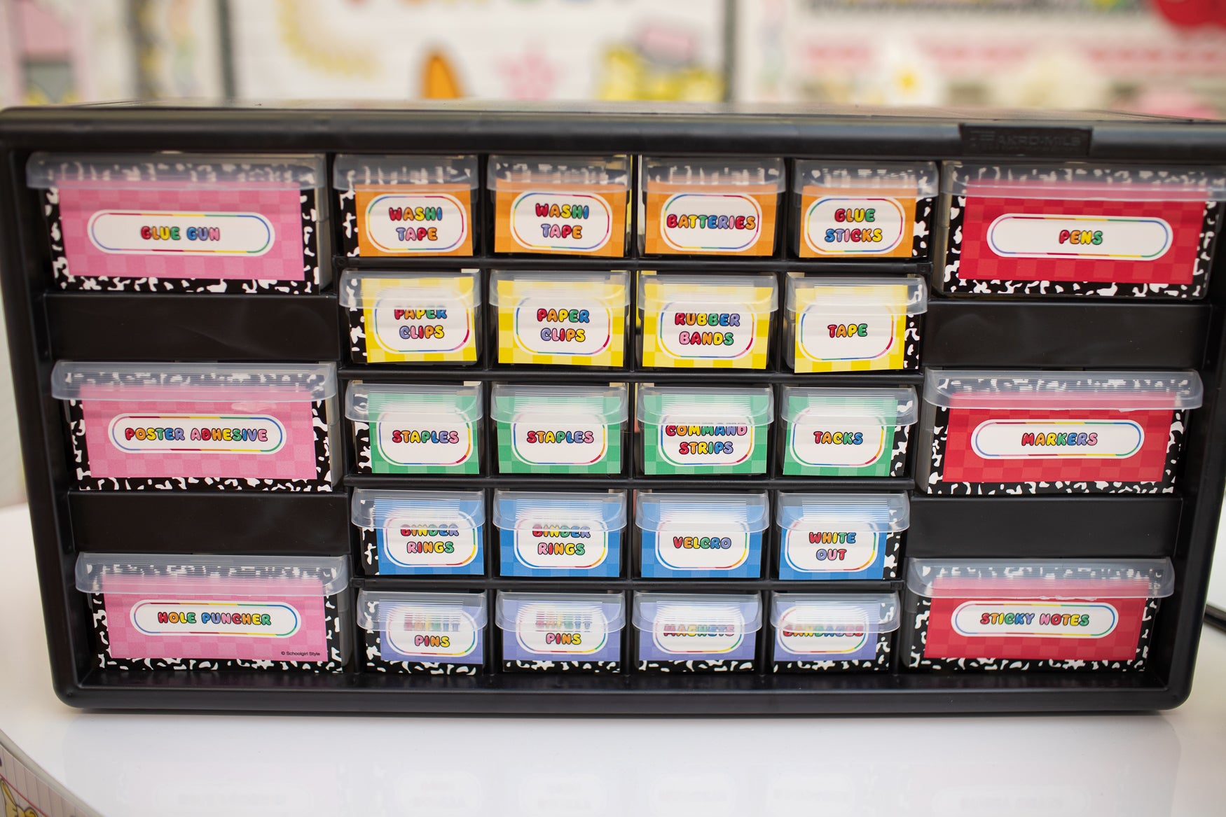 School Days Full Printable Classroom Decor Bundle – Schoolgirl Style