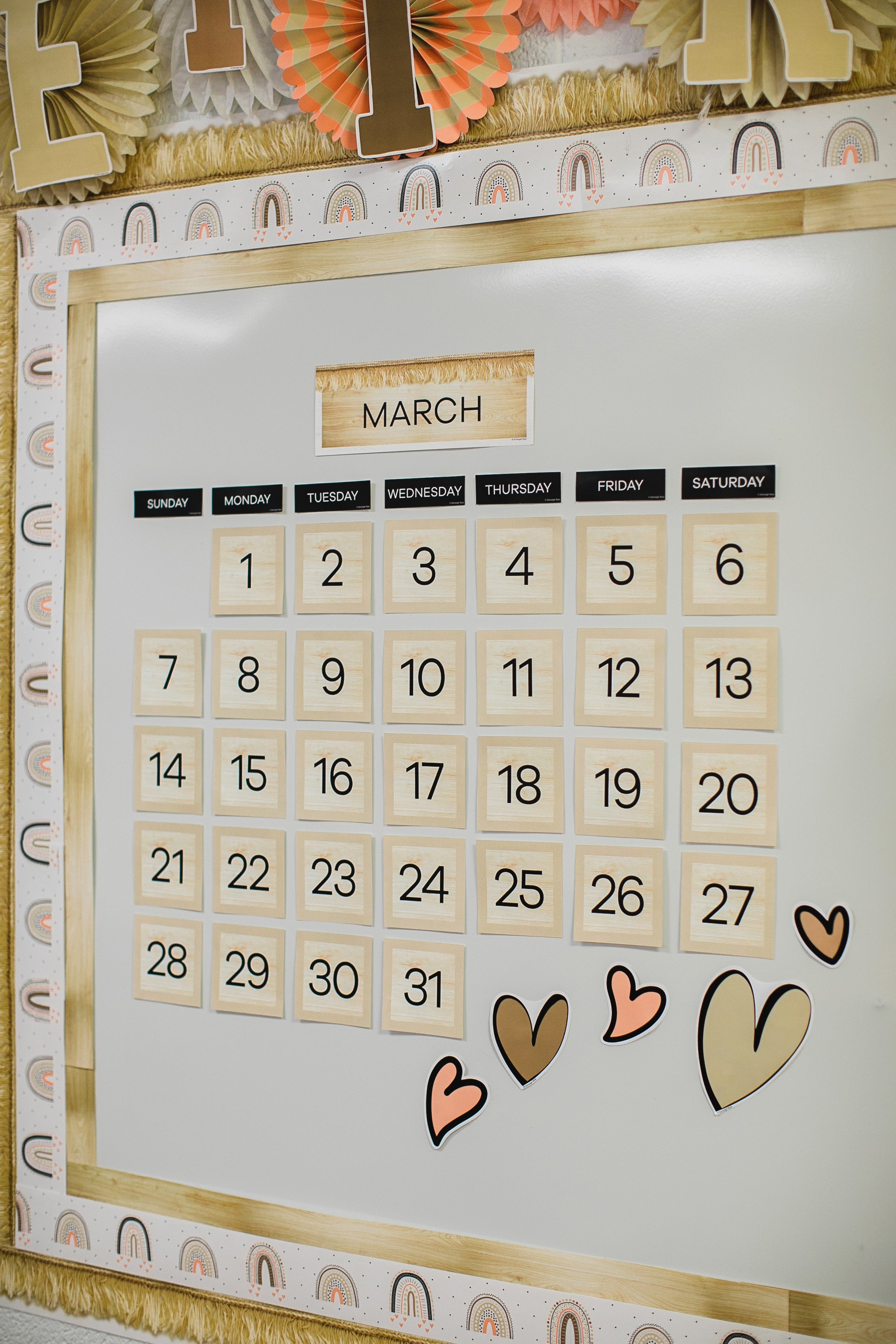 Boho Rainbow Classroom Decor – Schoolgirl Style