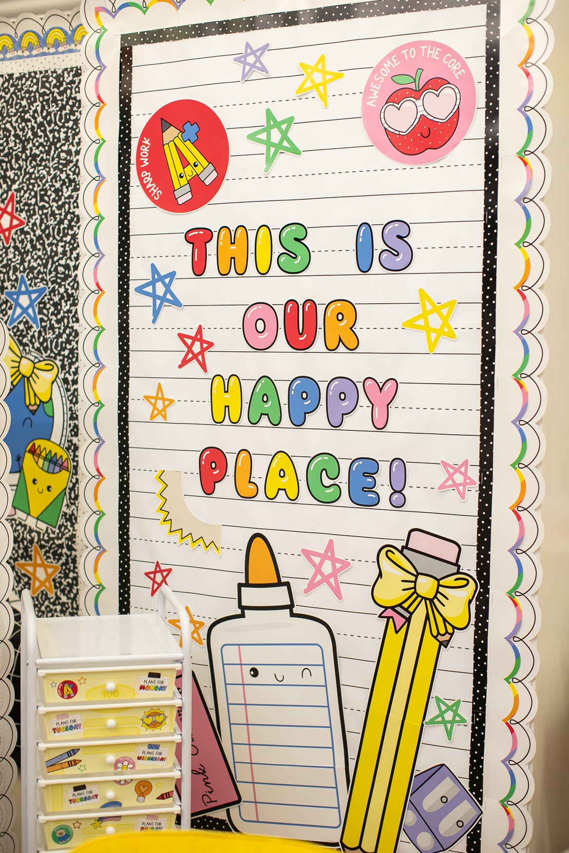 School Days | Bright Rainbow Classroom Decor – Schoolgirl Style