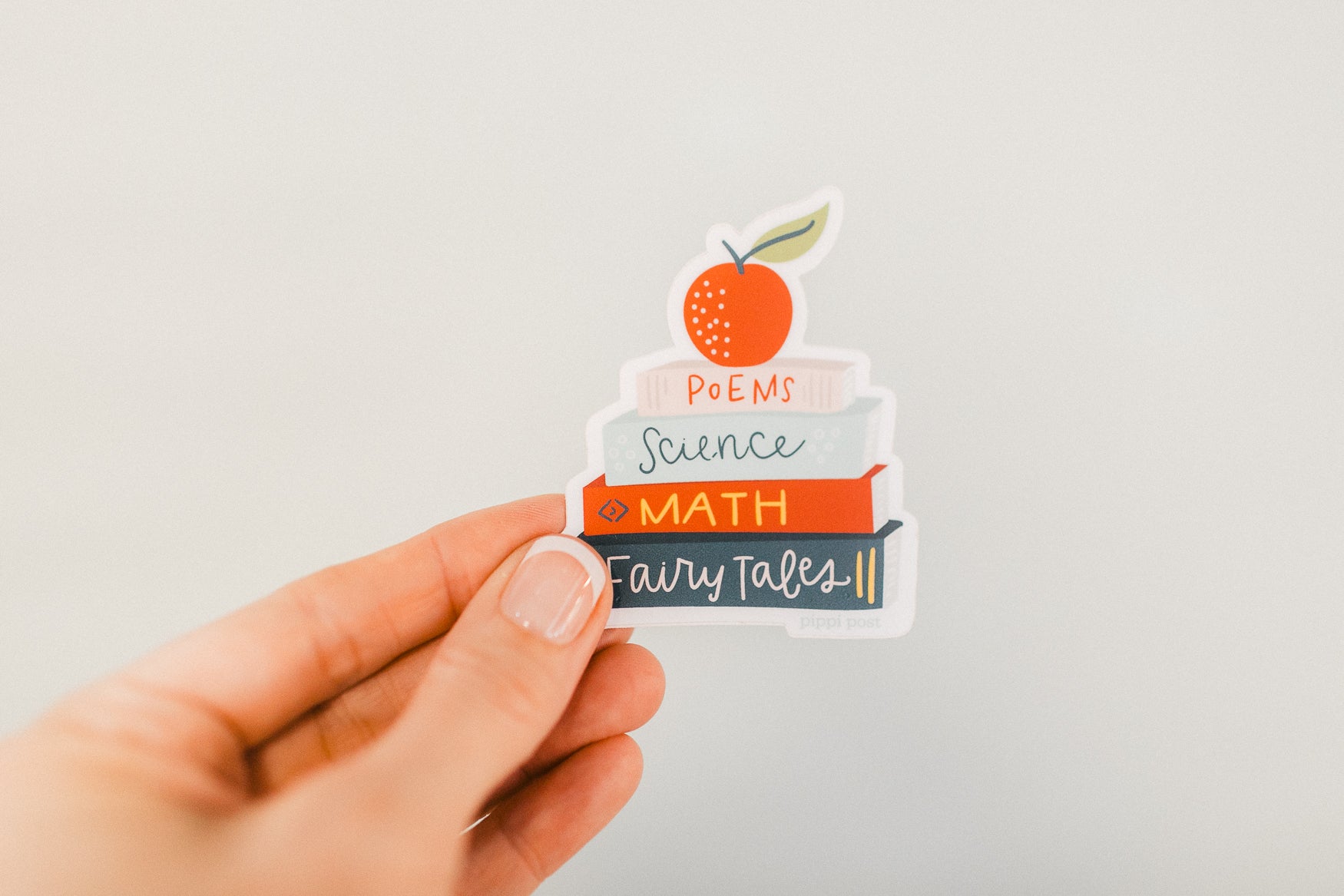 Reading Sticker | Stack of books | Reading Month Pop-Up | Schoolgirl S ...