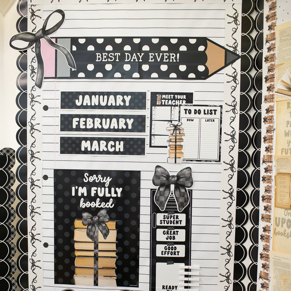 Books and Bows Ultimate Pre-Printed and Printable Classroom Decor Bund ...