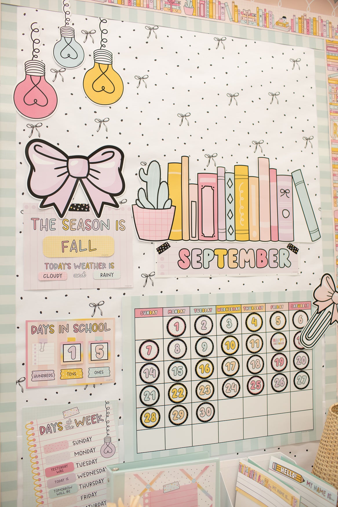 Pastel Pages | Boho Pastel Classroom Decor – Schoolgirl Style
