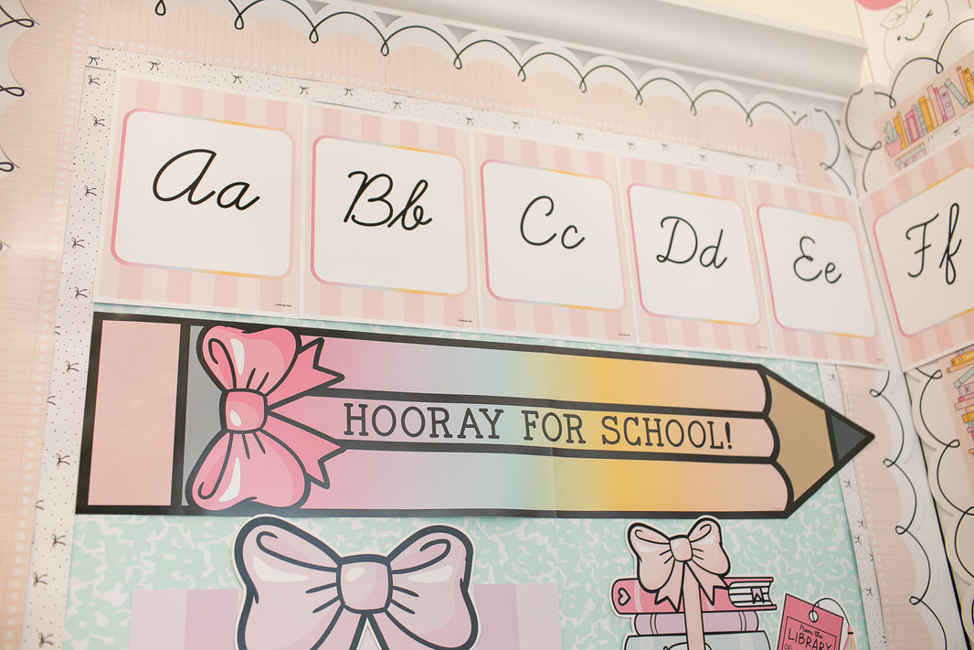 Pre-Printed Classroom Decor Bundles – Schoolgirl Style