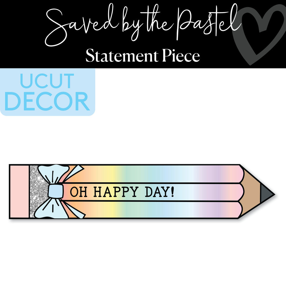 Saved By The Pastel Pre-Printed Classroom Decor Bundle – Schoolgirl Style