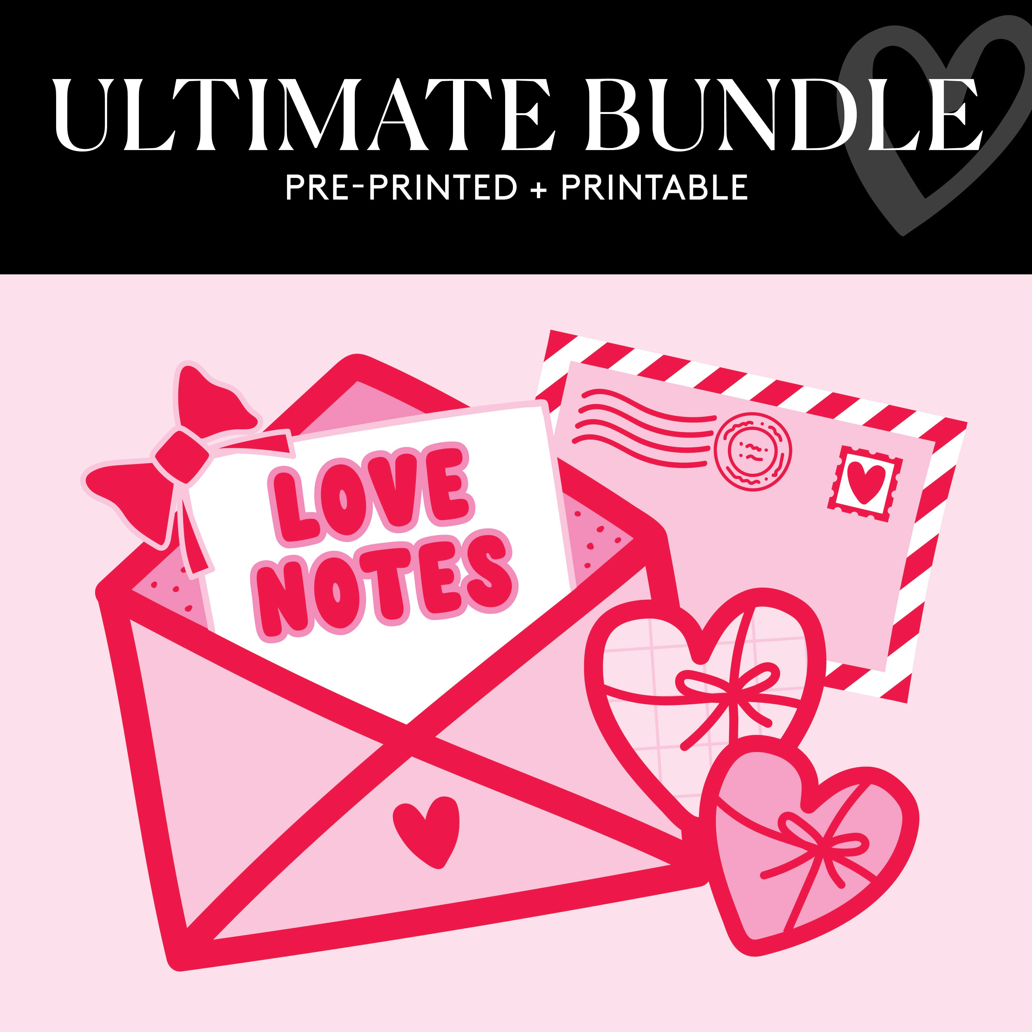 Love Notes | Valentine's Day | Pre-Printed and Printable Classroom Dec ...