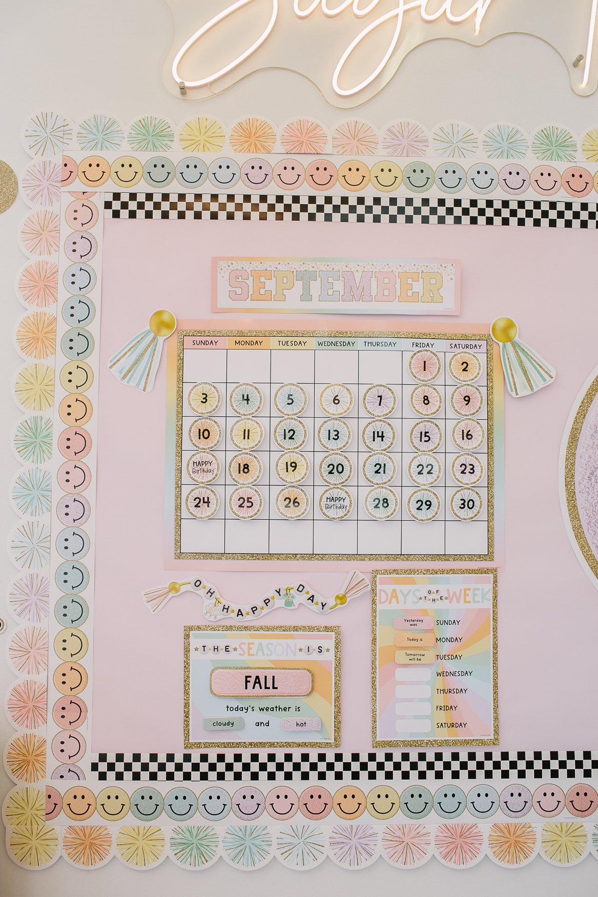Sugar Pop Pastel Classroom Decor – Schoolgirl Style