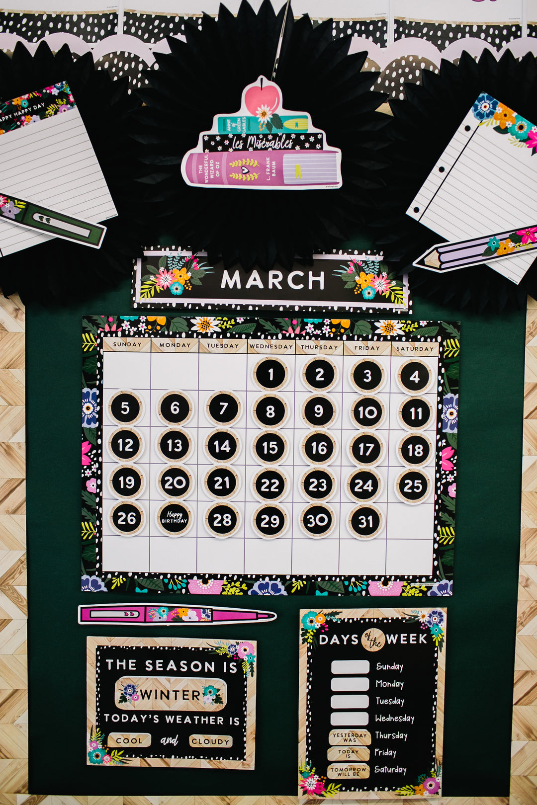 Midnight Meadow Classroom Decor – Schoolgirl Style