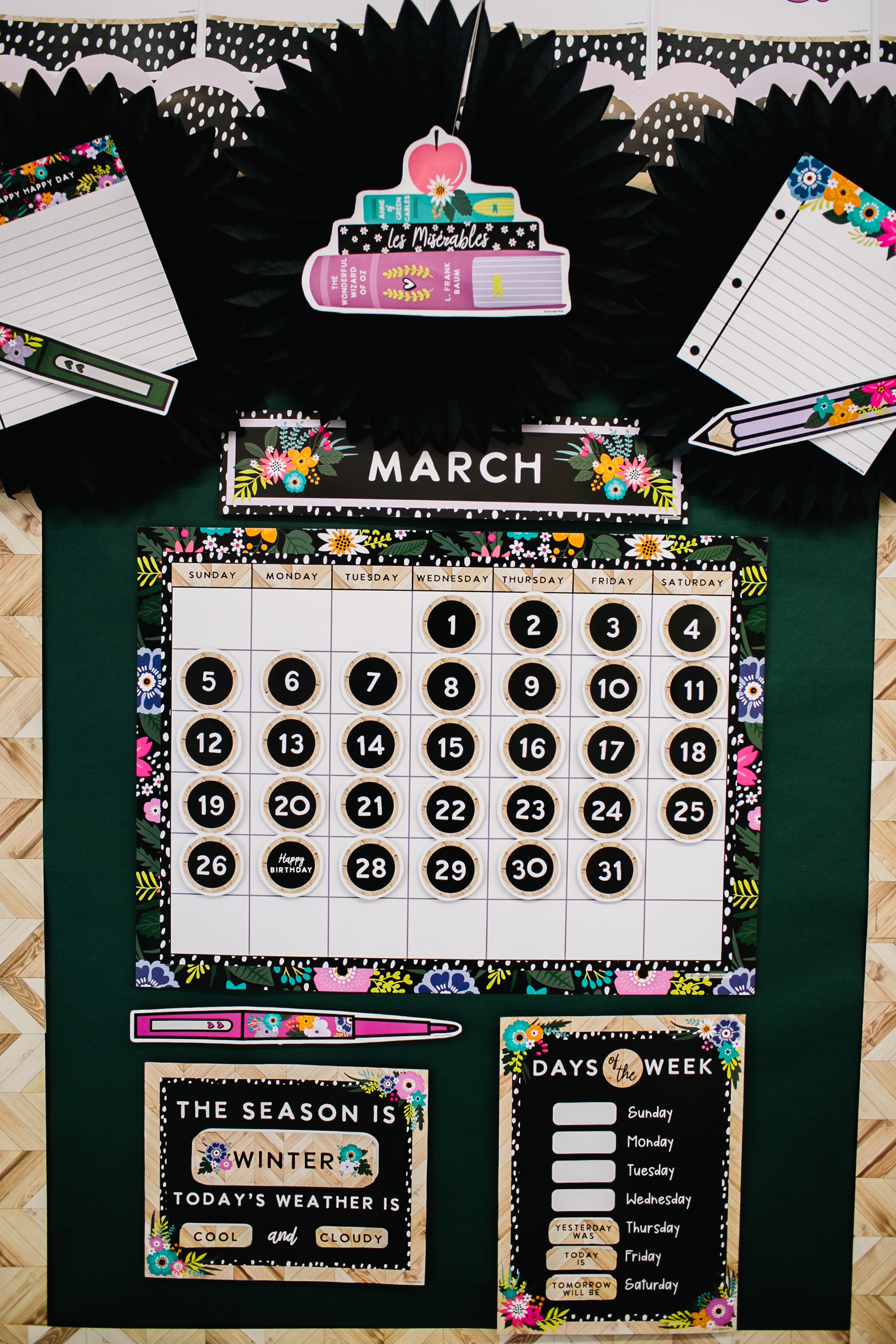 Midnight Meadow Classroom Decor – Schoolgirl Style