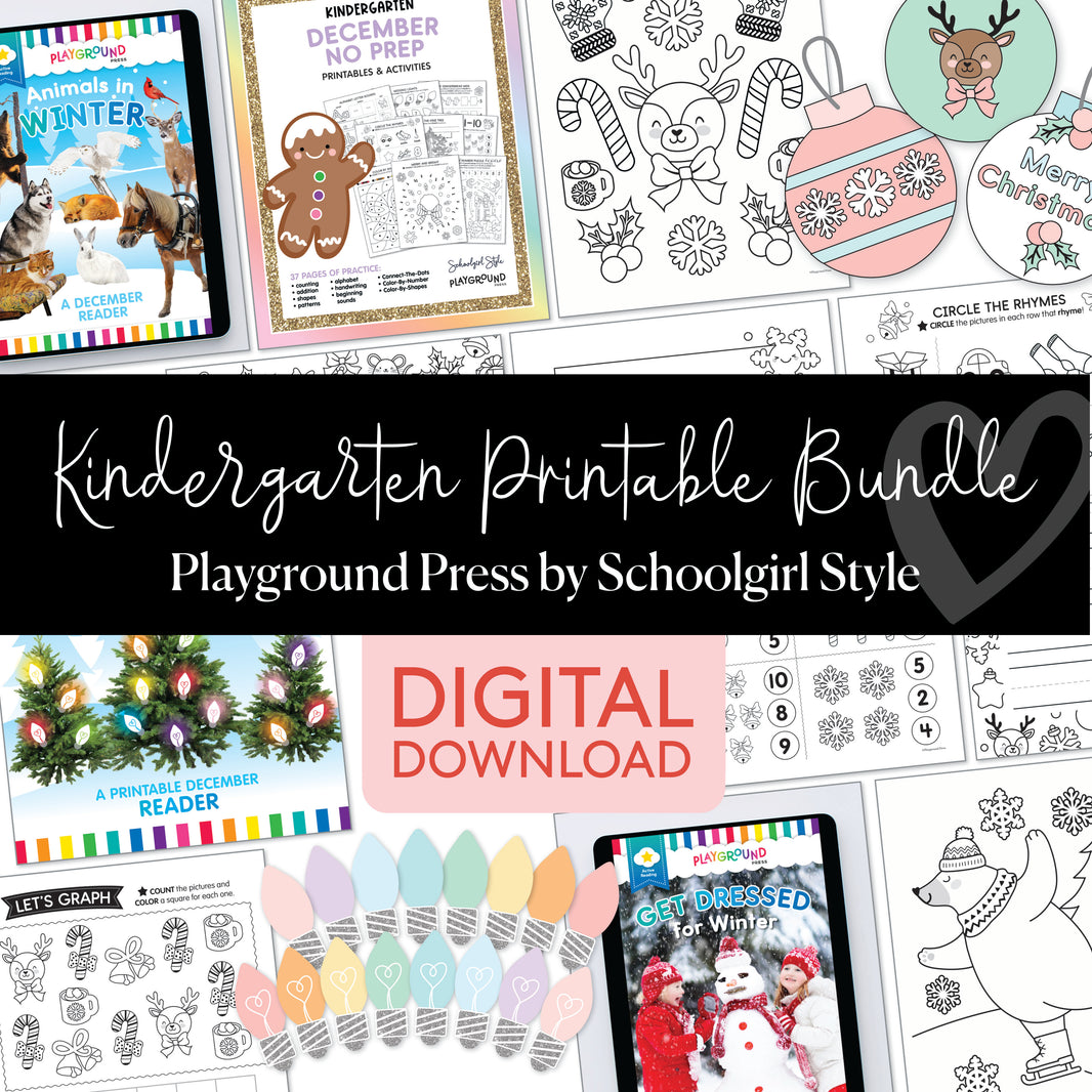 December Classroom Resources – Schoolgirl Style