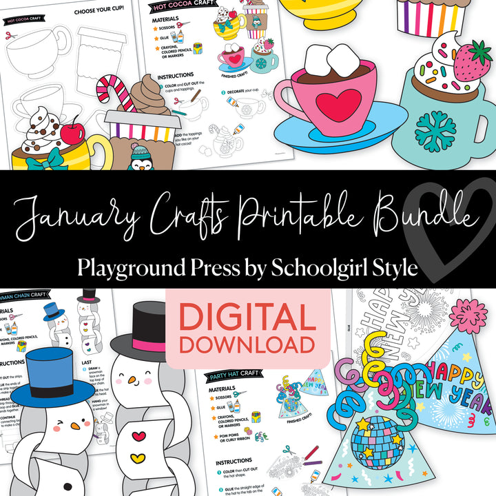 January Classroom Resources – Schoolgirl Style
