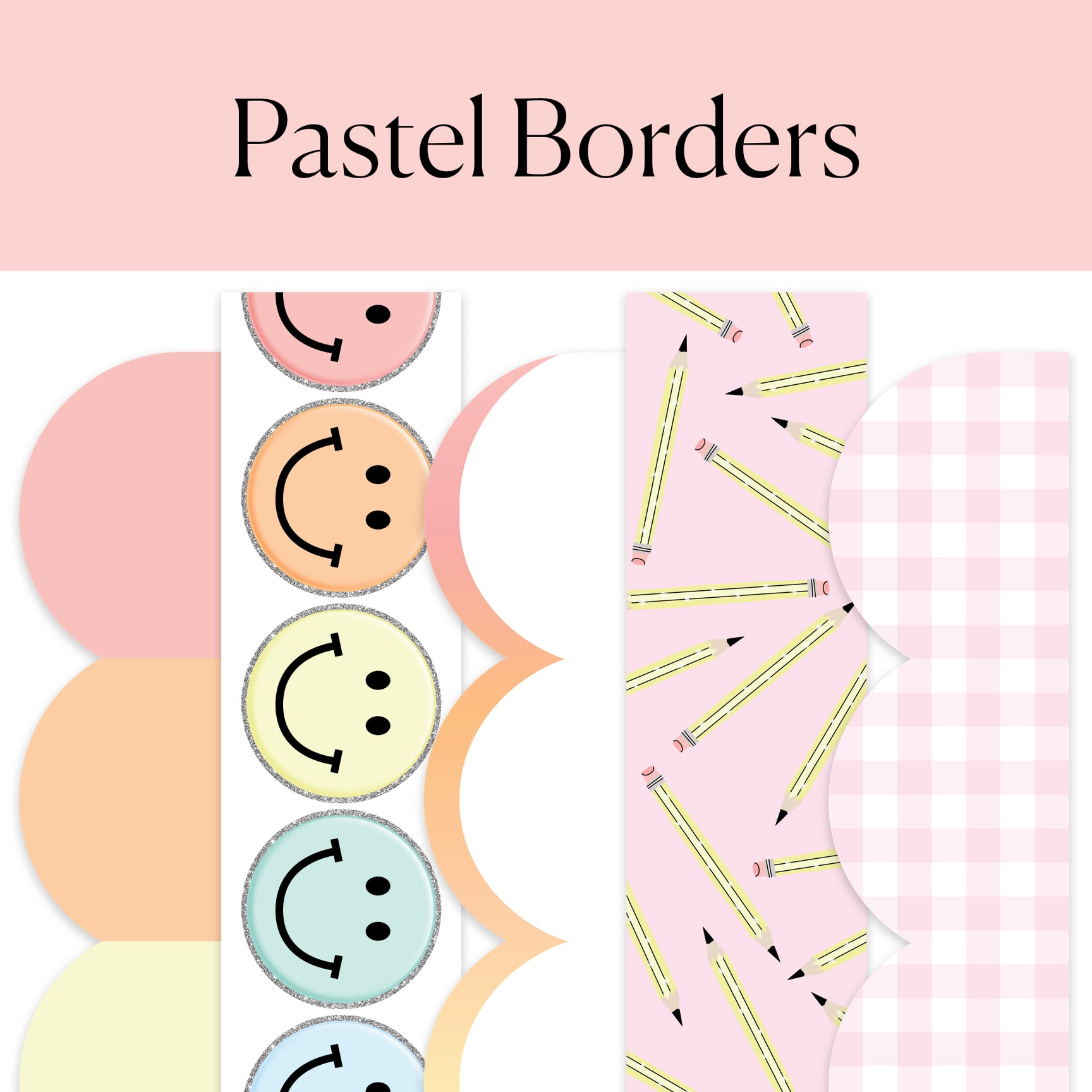 Classroom Bulletin Board Borders – Schoolgirl Style
