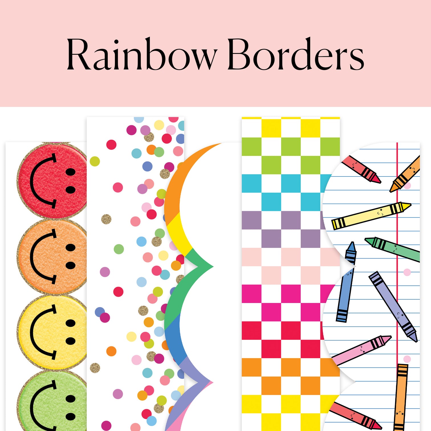 Classroom Bulletin Board Borders – Schoolgirl Style