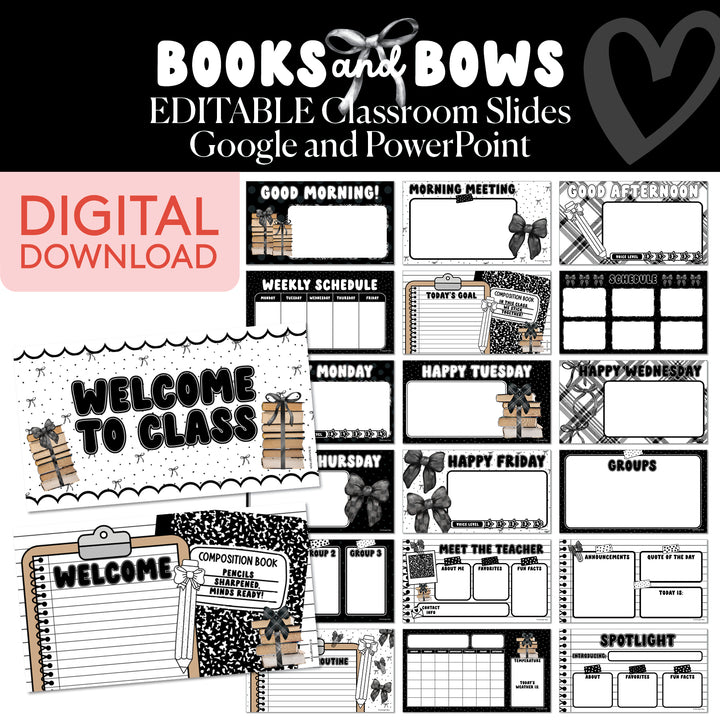 Classroom Google Slides – Schoolgirl Style