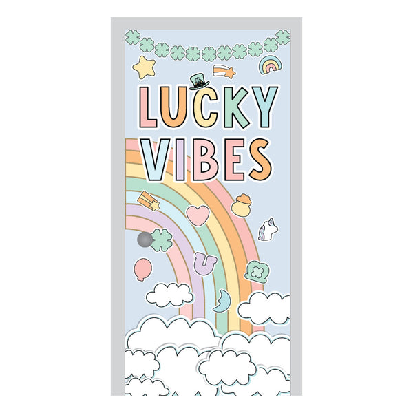 Lucky Vibes Door Decor Set | St. Patricks Day Classroom Decor | School ...