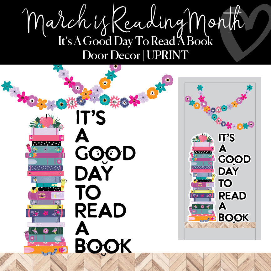 Reading Door Decor & Bulletin Board Set | Reading Classroom Decor UPRI ...