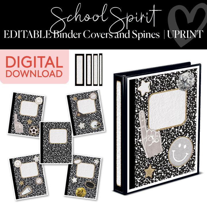 Binder Covers and Spines – Schoolgirl Style