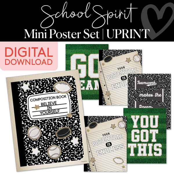 Classroom Posters | School Spirit | Printable Classroom Decor | School ...