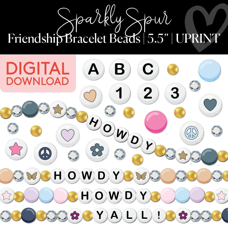 Friendship Beads | Inspirational Classroom Headline | Sparkly Spur | P ...