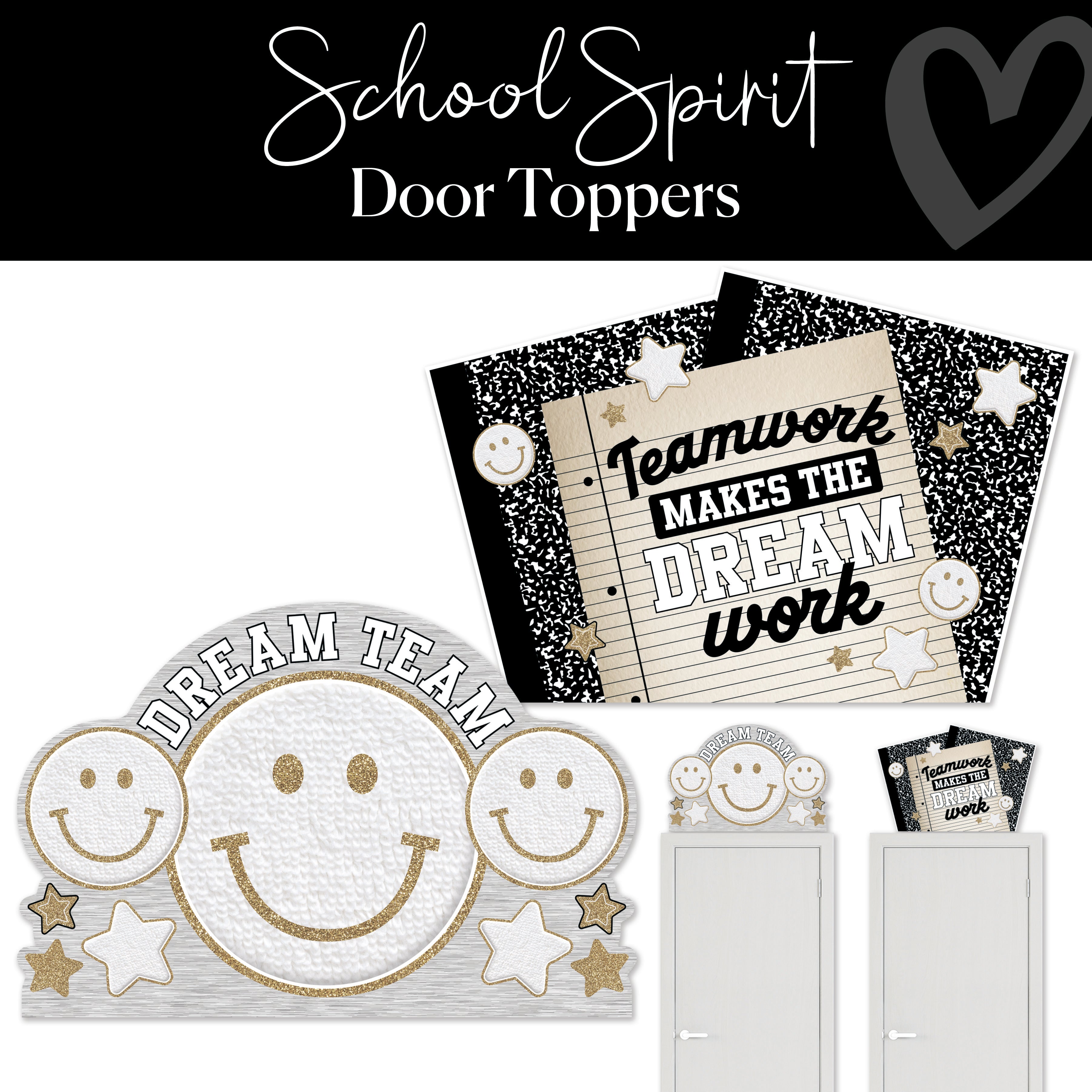 Dream Team Classroom Door Toppers | School Spirit – Schoolgirl Style