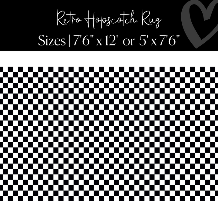 Checkerboard Classroom Rugs by Schoolgirl Style