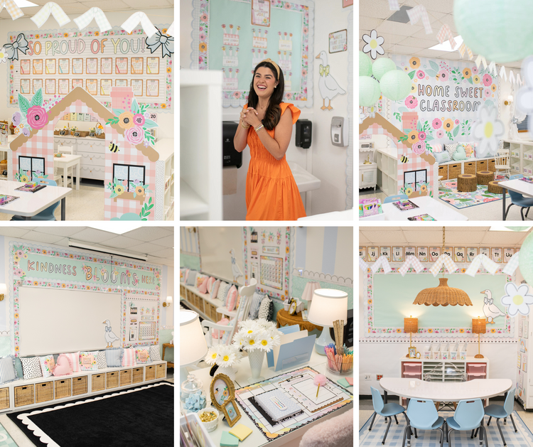Pretty In Pastel Classroom Makeover – Schoolgirl Style