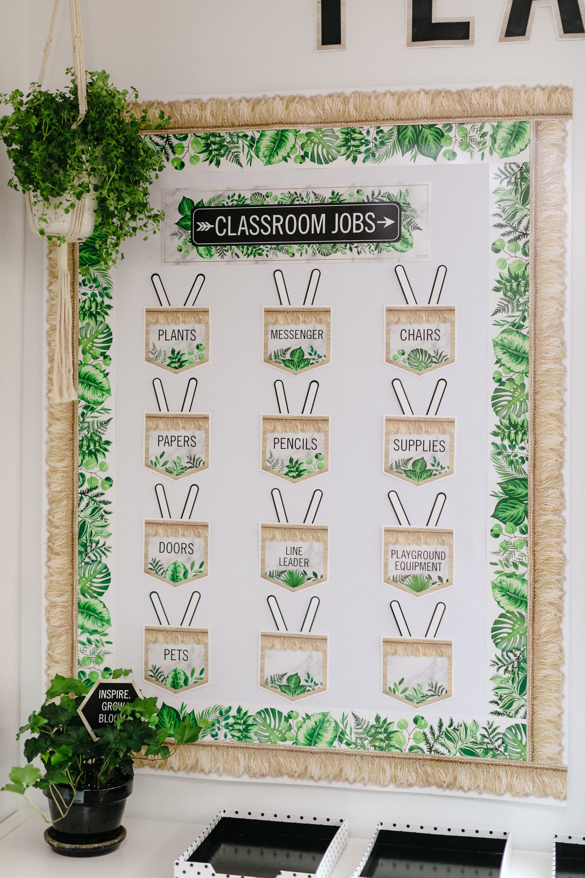 Simply Boho Classroom Decor | Schoolgirl Style