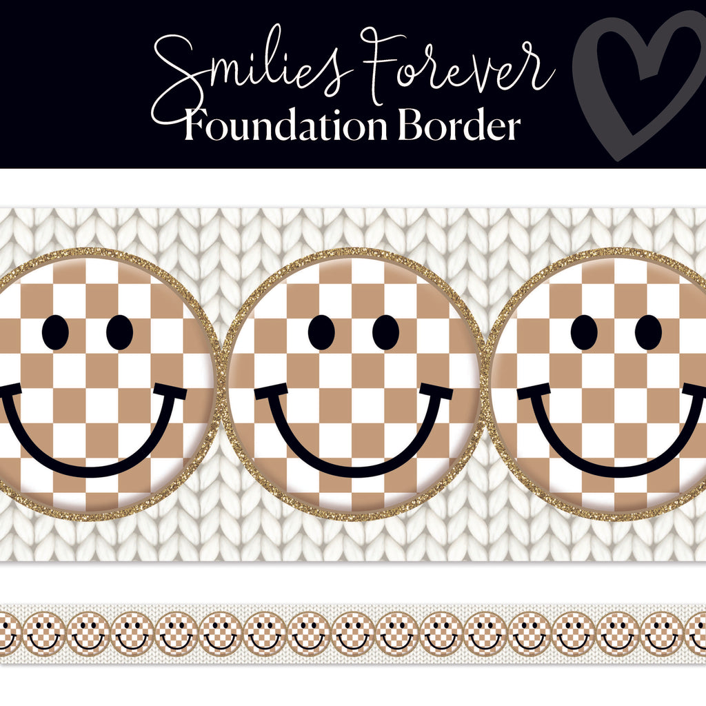 Smileys Forever | Bulletin Board Borders | Schoolgirl Style