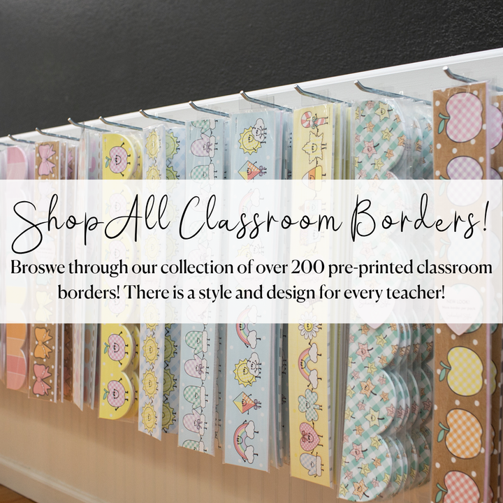 Classroom Bulletin Board Borders – Schoolgirl Style