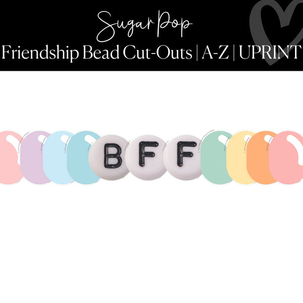 Friendship Bead Bulletin Board Letters | DIY Inspirational Classroom H ...
