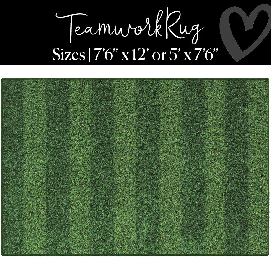 Green Turf Classroom Rug by Schoolgirl Style