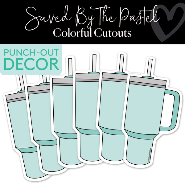 Saved By The Pastel Pre-Printed Classroom Decor Bundle – Schoolgirl Style