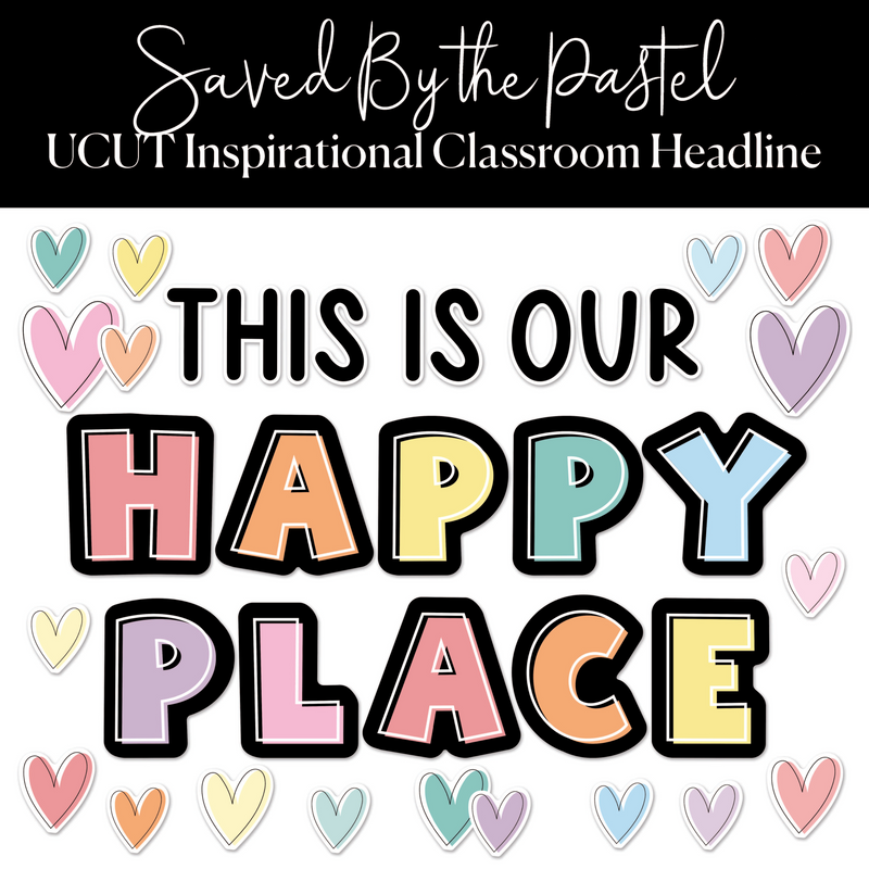 Saved By The Pastel | Pre-Printed Classroom Decor Bundle | Decor To Yo ...